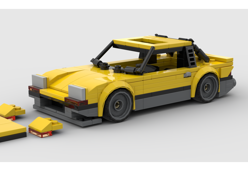 LEGO MOC 1989 Honda Prelude by KrisLoaf | Rebrickable - Build with LEGO