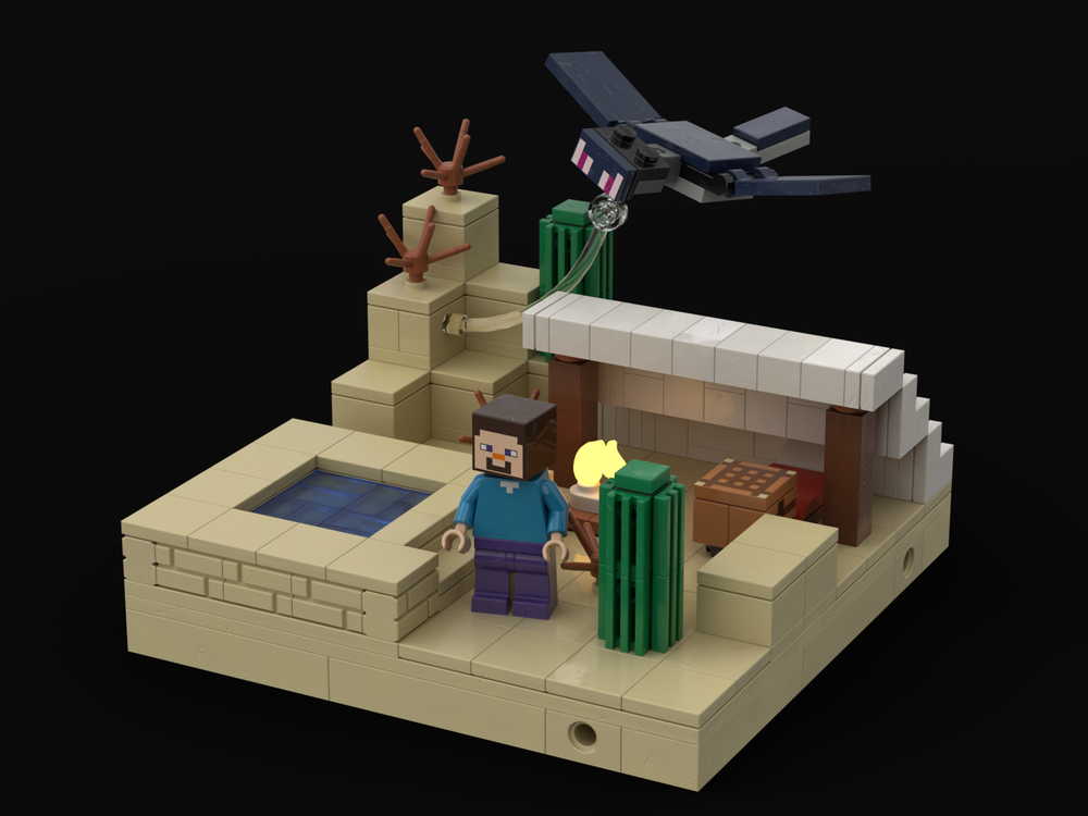 LEGO MOC Steve´s Desert Expedition by ChrisW. | Rebrickable - Build ...