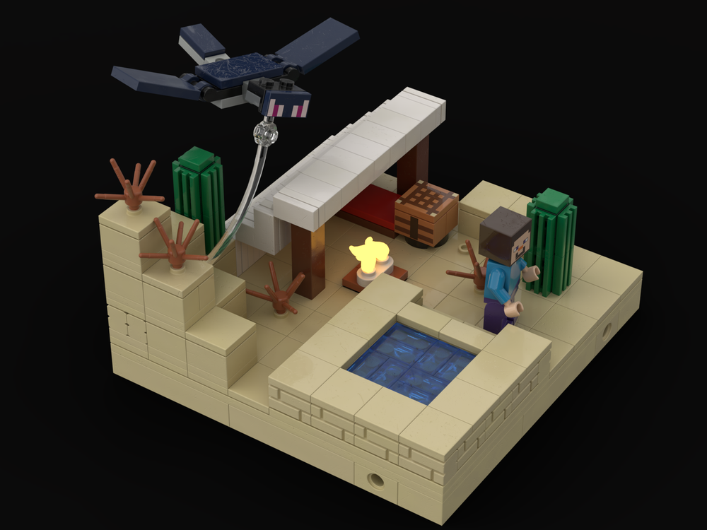 LEGO MOC Steve´s Desert Expedition by ChrisW. | Rebrickable - Build ...