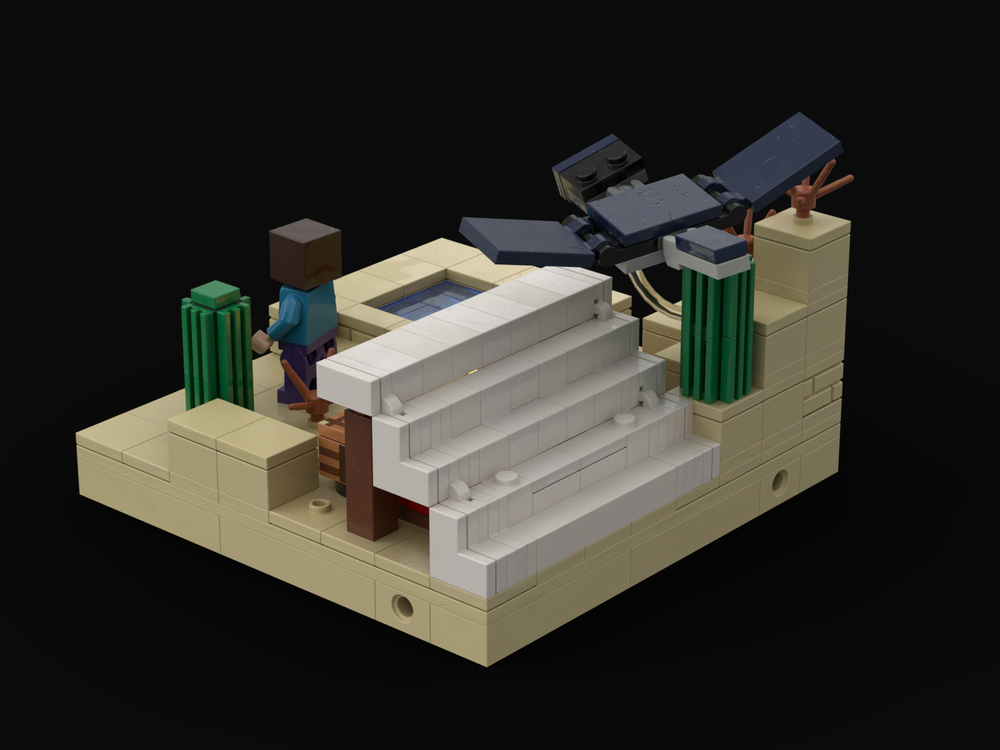 LEGO MOC Steve´s Desert Expedition by ChrisW. | Rebrickable - Build ...