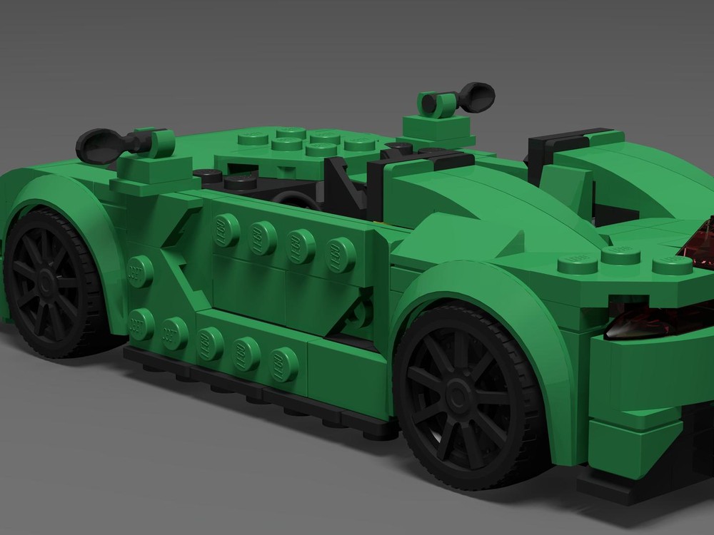 LEGO MOC 76925 Aston Martin V12 Speedster Alternate Build by j.p.builds ...