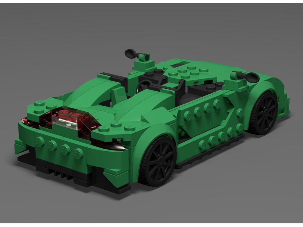 LEGO MOC 76925 Aston Martin V12 Speedster Alternate Build by j.p.builds ...