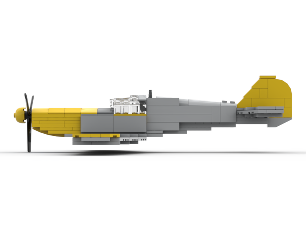 LEGO MOC Messerschmitt Bf-109 1:48 Scale by JojoTheBuilder | Rebrickable - Build with LEGO
