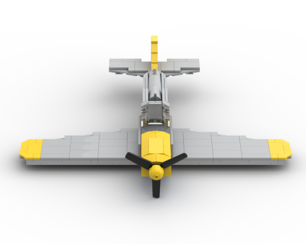 LEGO MOC Messerschmitt Bf-109 1:48 Scale by JojoTheBuilder | Rebrickable - Build with LEGO