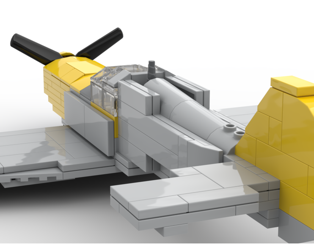 LEGO MOC Messerschmitt Bf-109 1:48 Scale by JojoTheBuilder | Rebrickable - Build with LEGO