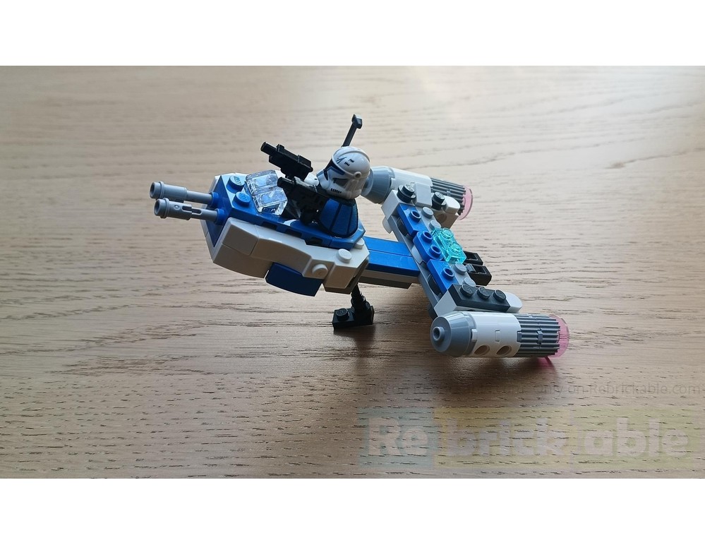 LEGO MOC-222118 Captain Rex Ywing microfighter by Ewok | Rebrickable ...