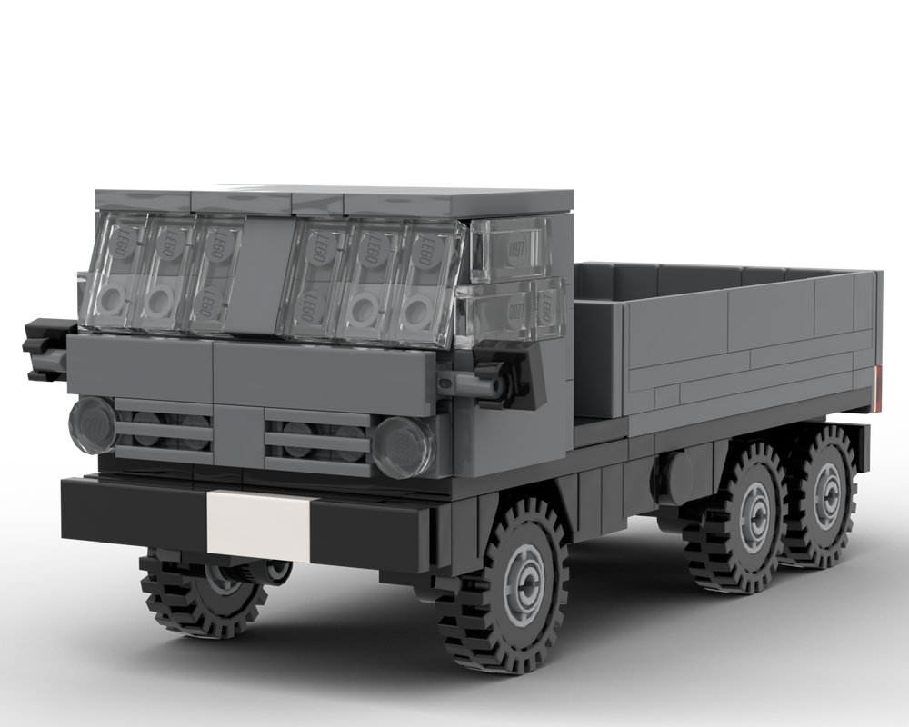 LEGO MOC Kamaz 4310 - Soviet Truck by WiggleOcto | Rebrickable - Build ...