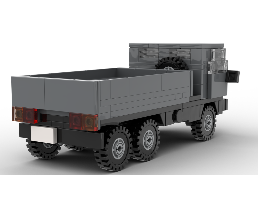 LEGO MOC Kamaz 4310 - Soviet Truck by WiggleOcto | Rebrickable - Build ...
