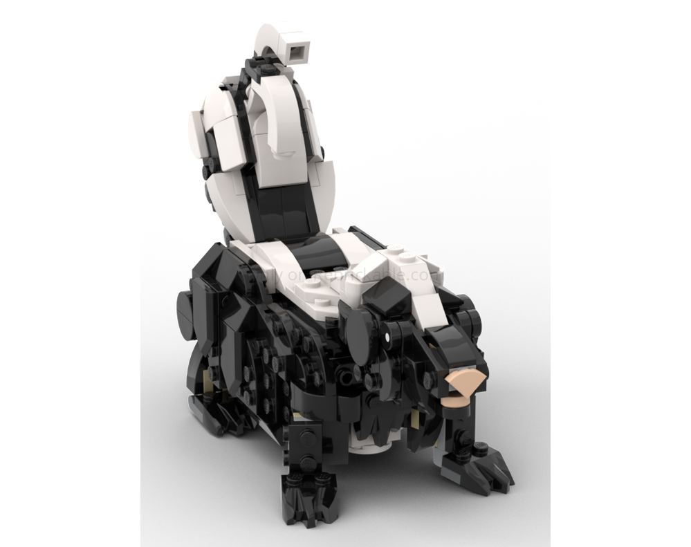 LEGO MOC 31165 Skunk by zengogobrick | Rebrickable - Build with LEGO