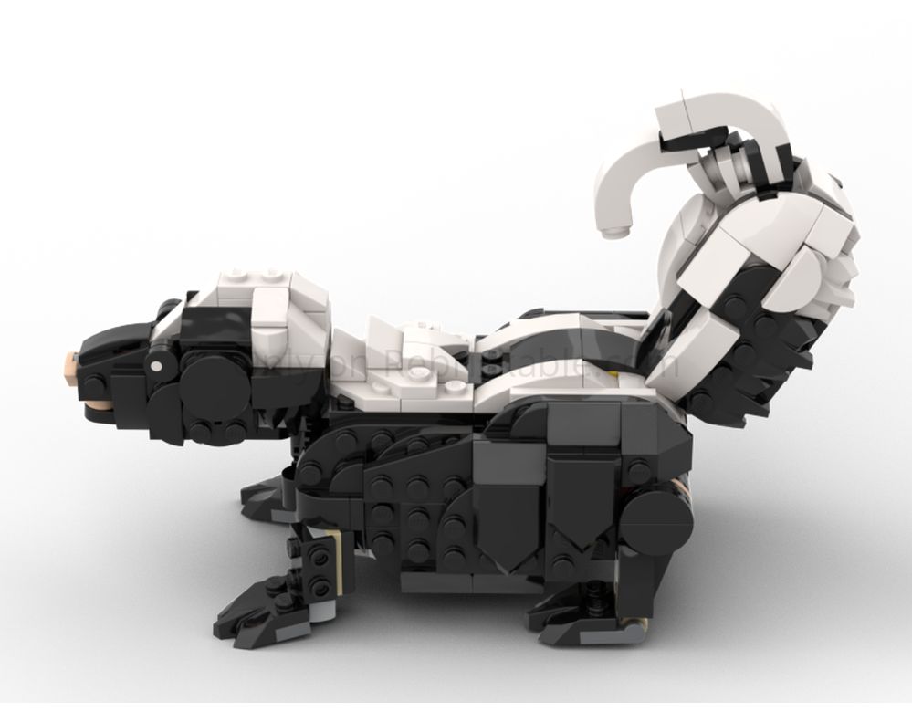 LEGO MOC-222126 31165 Skunk by zengogobrick | Rebrickable - Build with LEGO