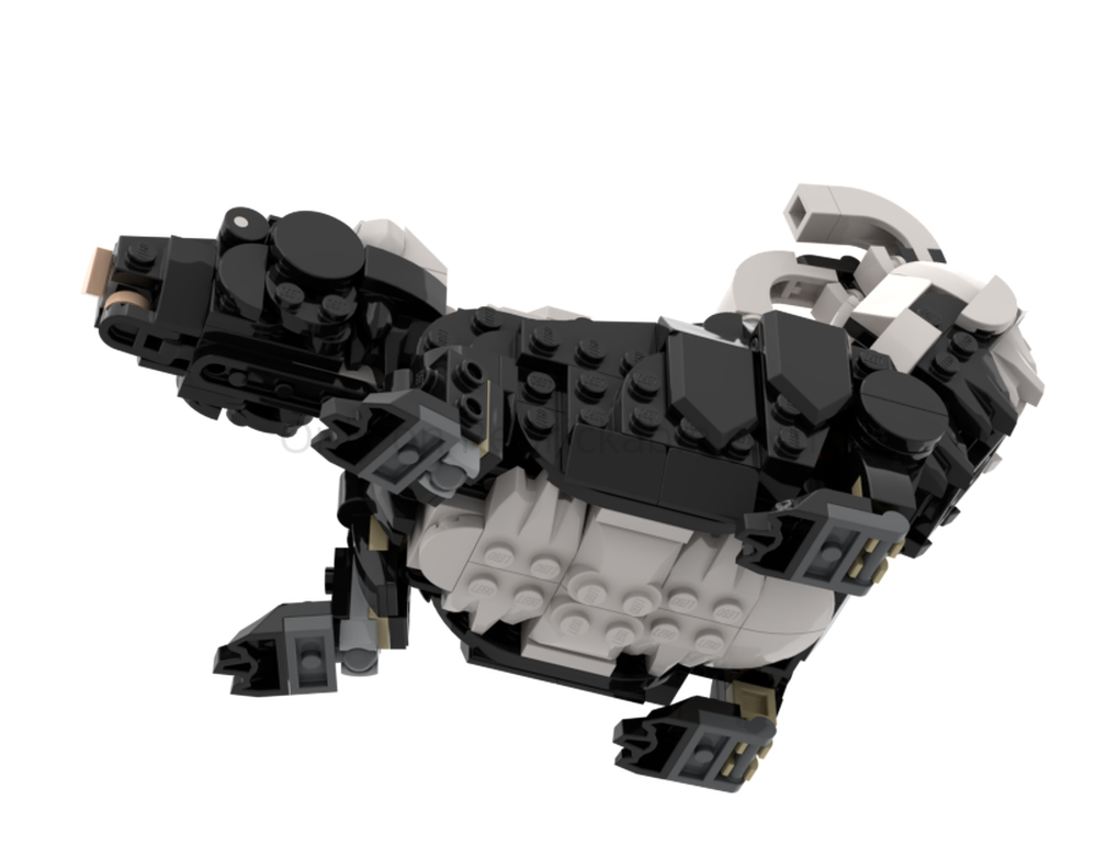 LEGO MOC 31165 Skunk by zengogobrick | Rebrickable - Build with LEGO