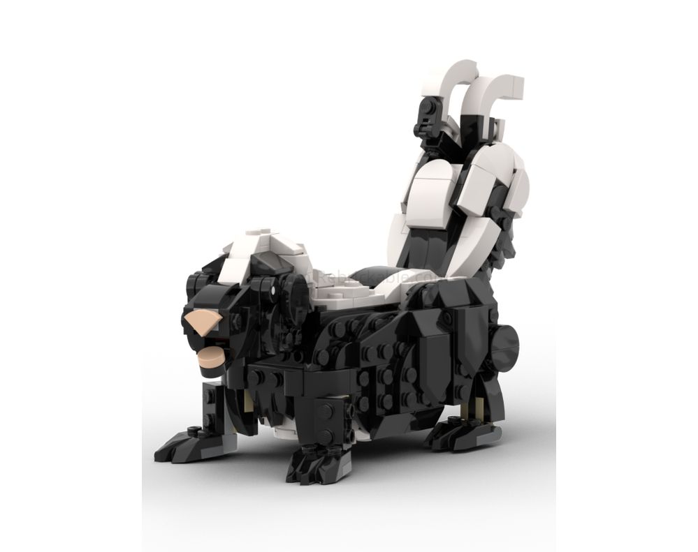 LEGO MOC 31165 Skunk by zengogobrick | Rebrickable - Build with LEGO