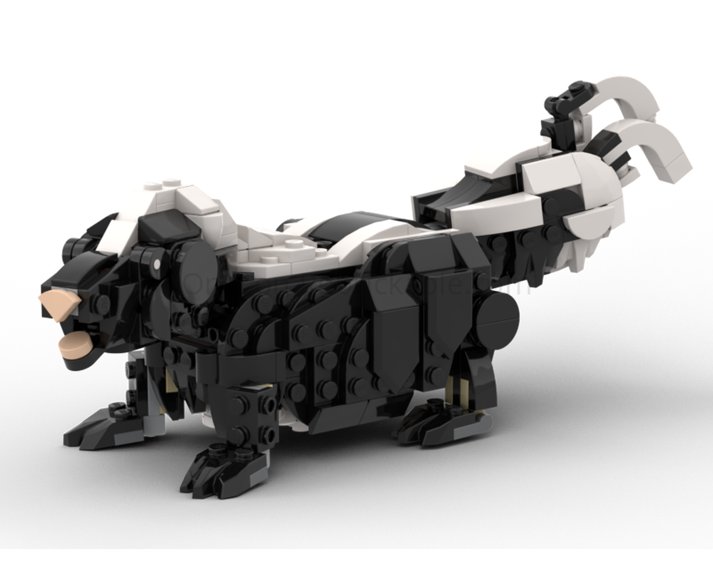 LEGO MOC 31165 Skunk by zengogobrick | Rebrickable - Build with LEGO