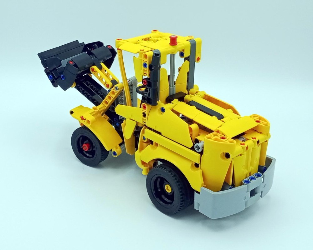 LEGO MOC-222127 42205 Wheel Loader by Nequmodiva | Rebrickable - Build ...