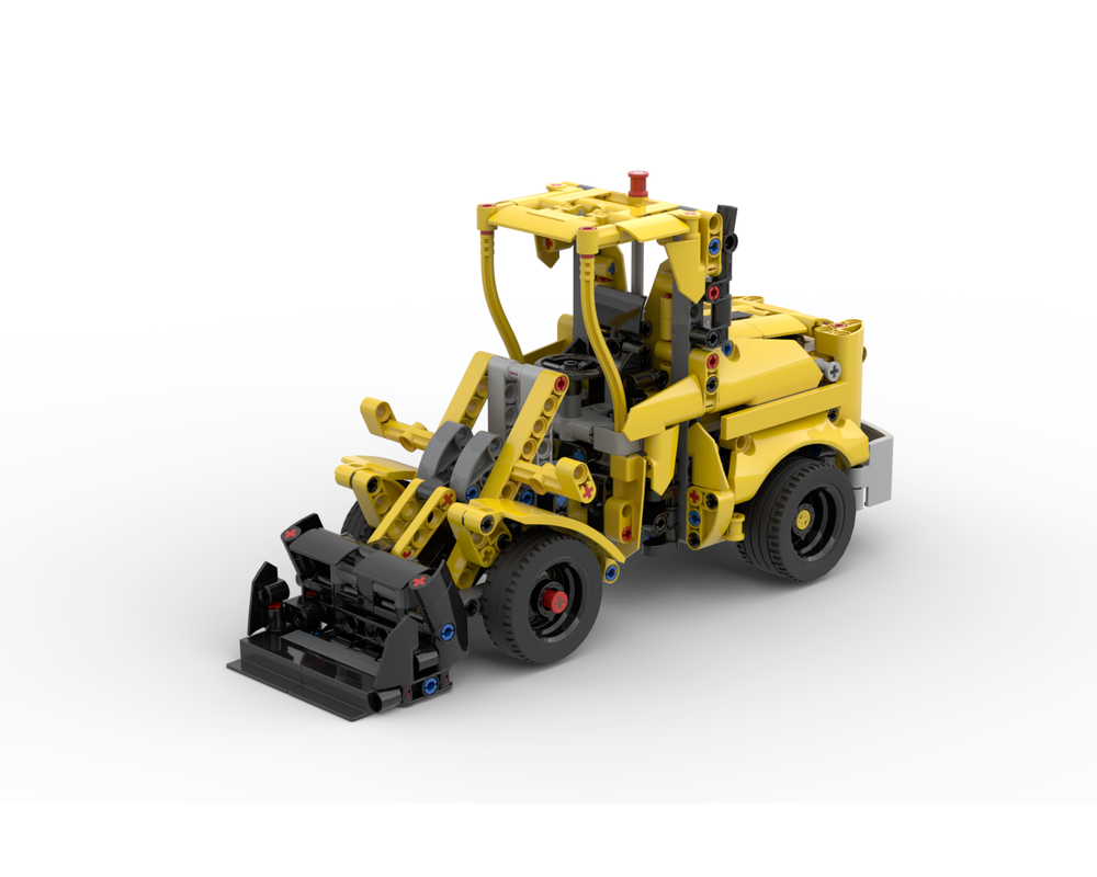 LEGO MOC-222127 42205 Wheel Loader by Nequmodiva | Rebrickable - Build ...