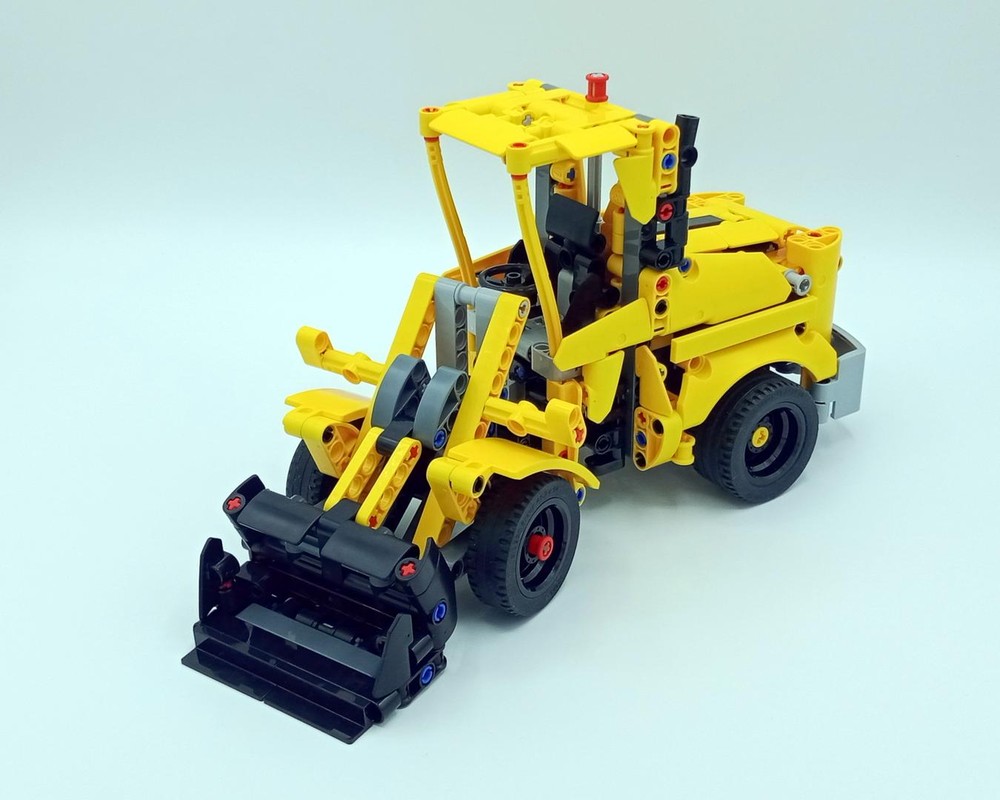 LEGO MOC-222127 42205 Wheel Loader by Nequmodiva | Rebrickable - Build ...