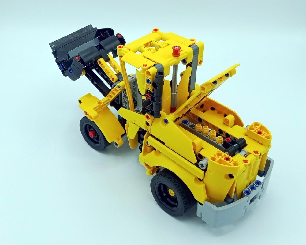 LEGO MOC-222127 42205 Wheel Loader by Nequmodiva | Rebrickable - Build ...