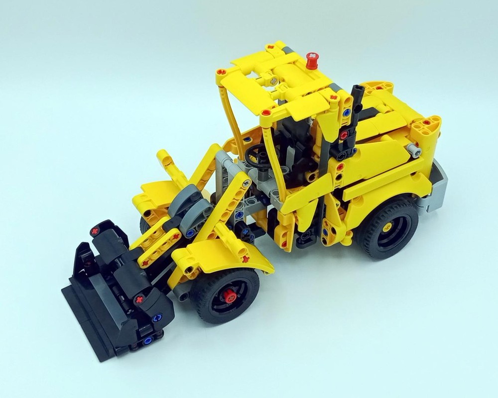 LEGO MOC 42205 Wheel Loader by Nequmodiva | Rebrickable - Build with LEGO
