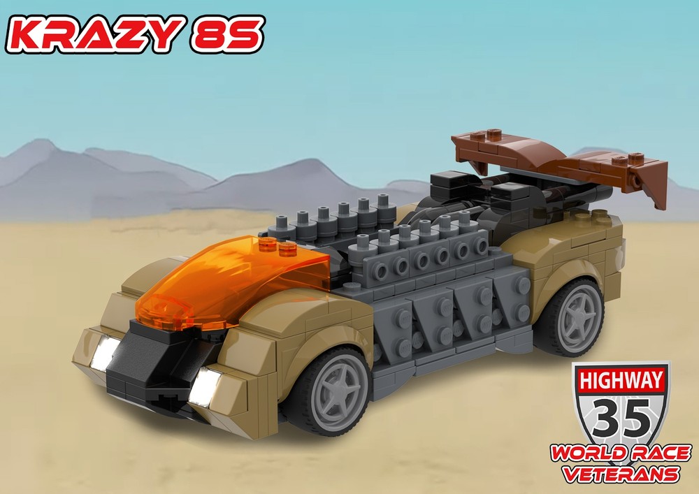 LEGO MOC Krazy 8s – Hot Wheels: Acceleracers by Pfundjj | Rebrickable ...