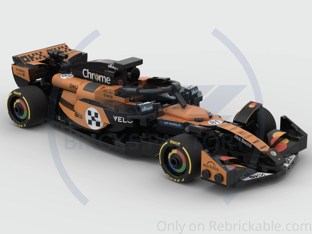 LEGO MOC F1 McLaren MCL39 Monaco by Pit Lane Bricks Factory ...