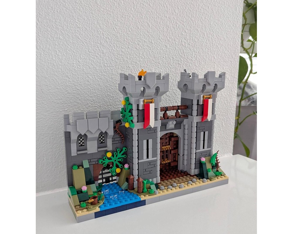 LEGO MOC 31120 - Medieval Castle City Gate [Book End] by SwagANDGingy ...