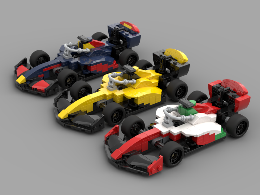 LEGO MOC Dallara F2 2025 livery bundle by Teddie Bear Bricks ...