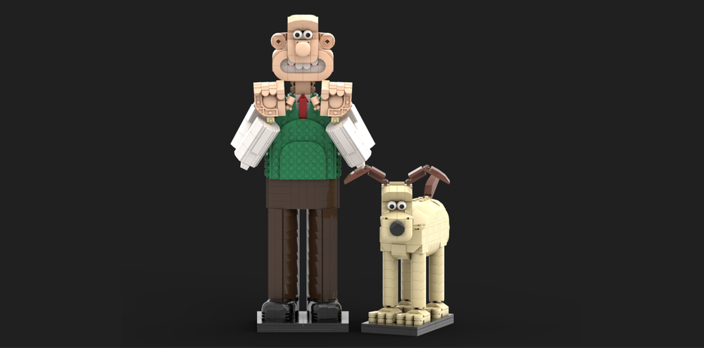LEGO MOC Wallace and Gromit by GummyBricks | Rebrickable - Build with LEGO