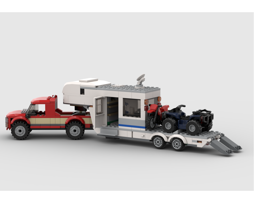 LEGO MOC-222149 Toy Hauler Camper by reggieranger | Rebrickable - Build ...