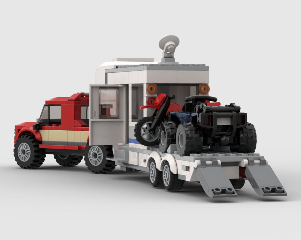 LEGO MOC-222149 Toy Hauler Camper by reggieranger | Rebrickable - Build ...
