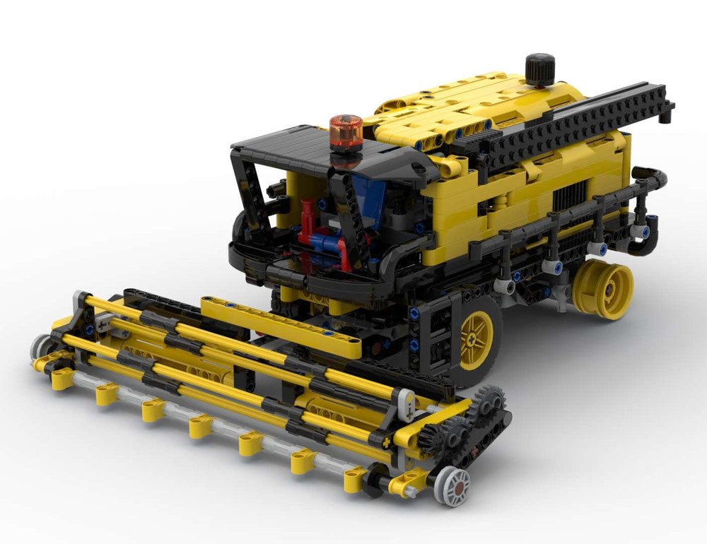 LEGO MOC 42108 Combine Harvester by MilanLego123 | Rebrickable - Build ...