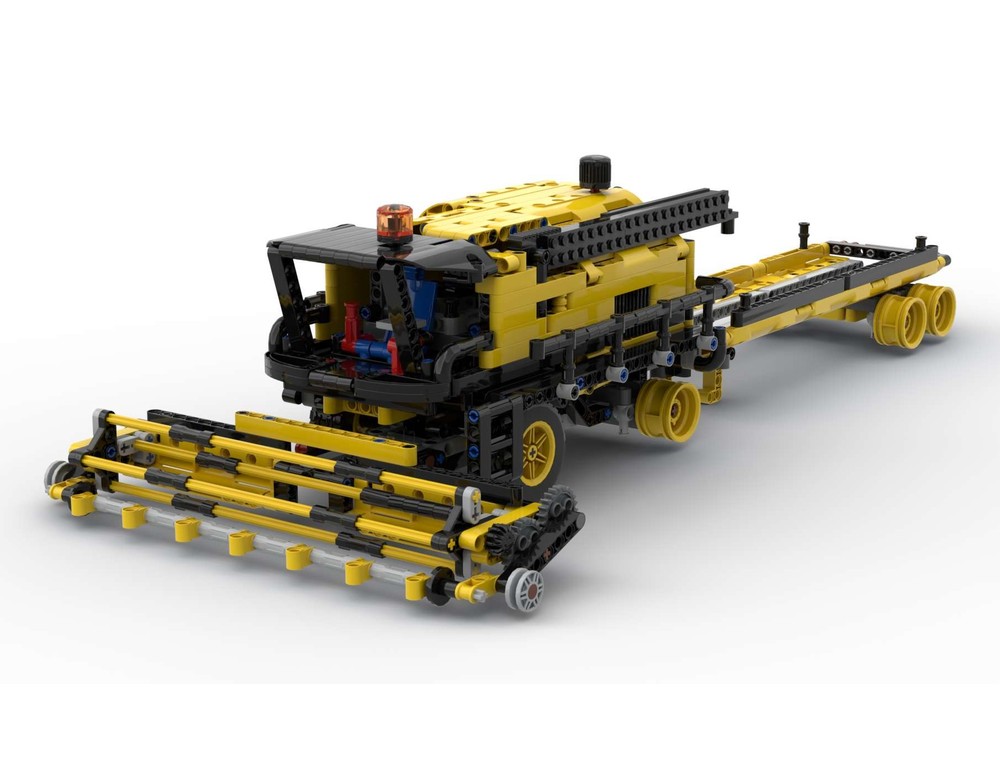 LEGO MOC 42108 Combine Harvester by MilanLego123 | Rebrickable - Build ...