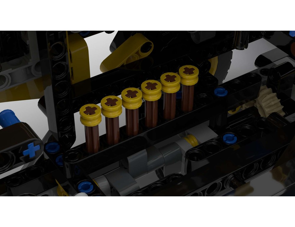 LEGO MOC 42108 Combine Harvester by MilanLego123 | Rebrickable - Build ...