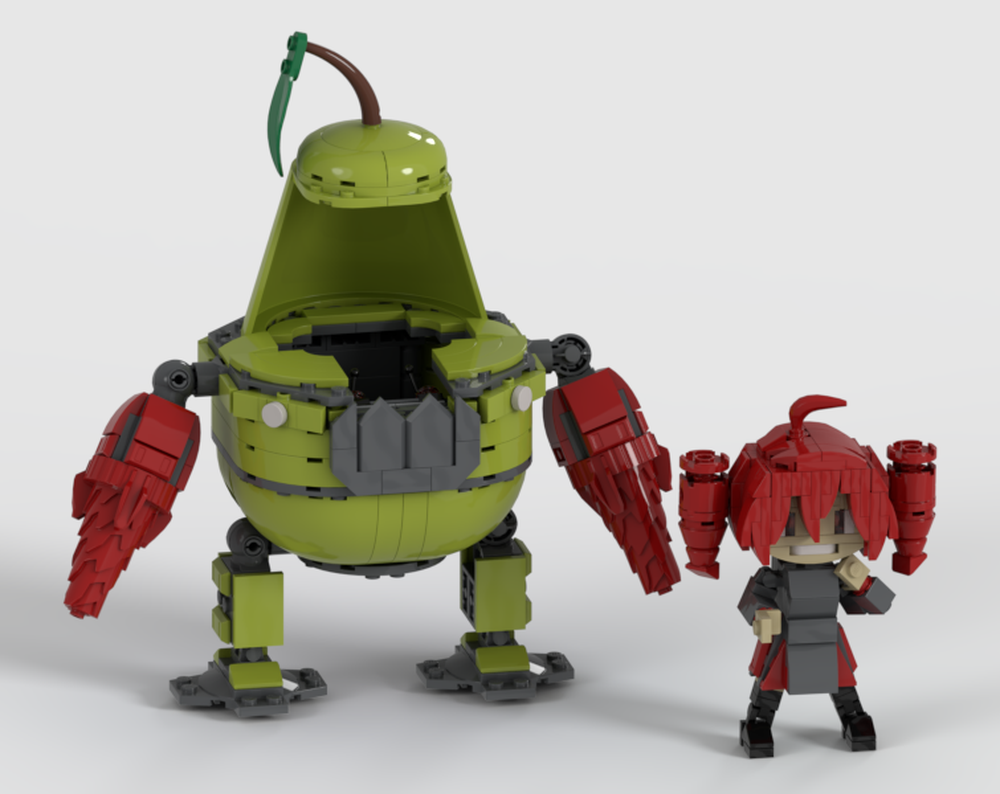 LEGO MOC-222157 Peareto Mech + Chibi Teto by Bangarang- | Rebrickable ...