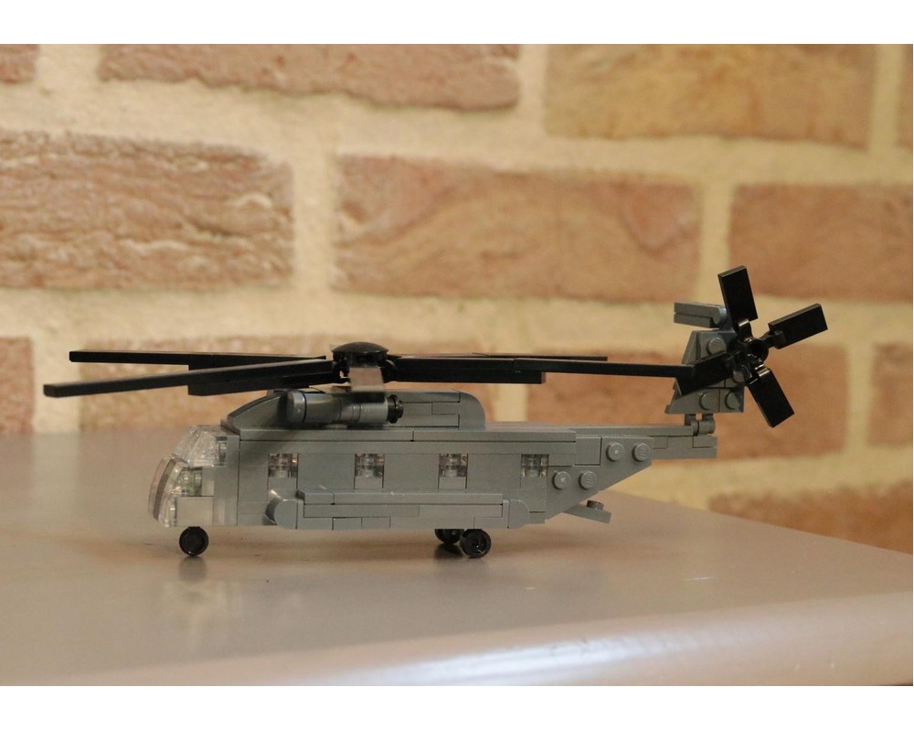 LEGO MOC CH-53 Sea Stallion (1/110 scale) by Vincent W | Rebrickable ...