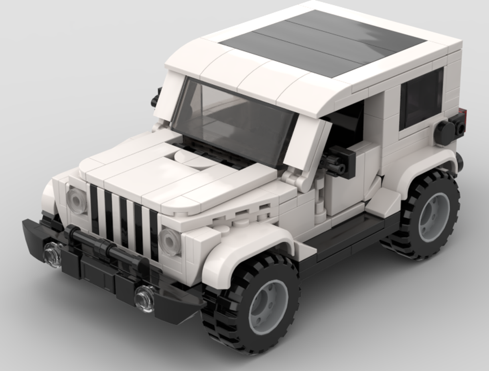 LEGO MOC Jeep Wrangler JL (2 door) by BowTiedTurismo | Rebrickable ...