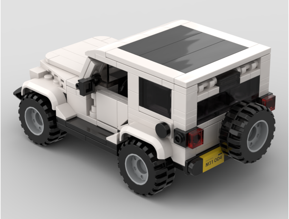 LEGO MOC Jeep Wrangler JL (2 door) by BowTiedTurismo | Rebrickable ...