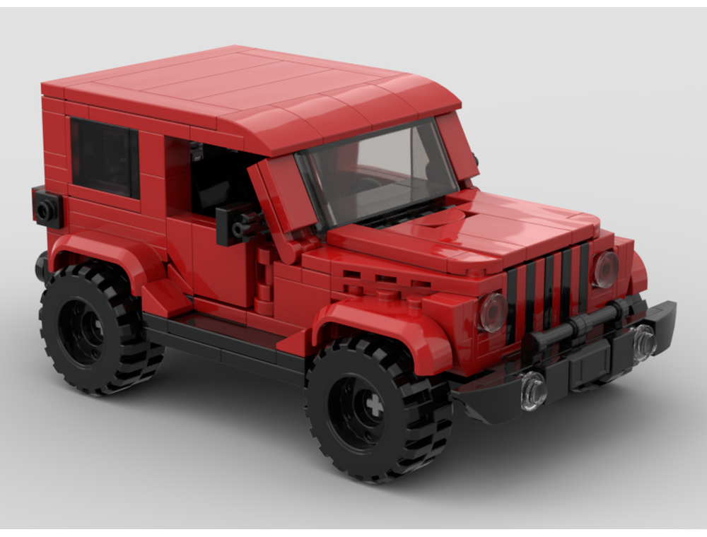 LEGO MOC Jeep Wrangler JL (2 door) by BowTiedTurismo | Rebrickable ...