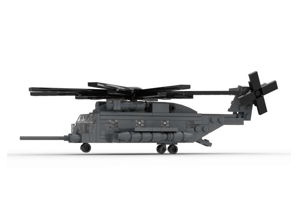 LEGO MOC CH-53E Super Stallion (1/110 scale) by Vincent W | Rebrickable ...