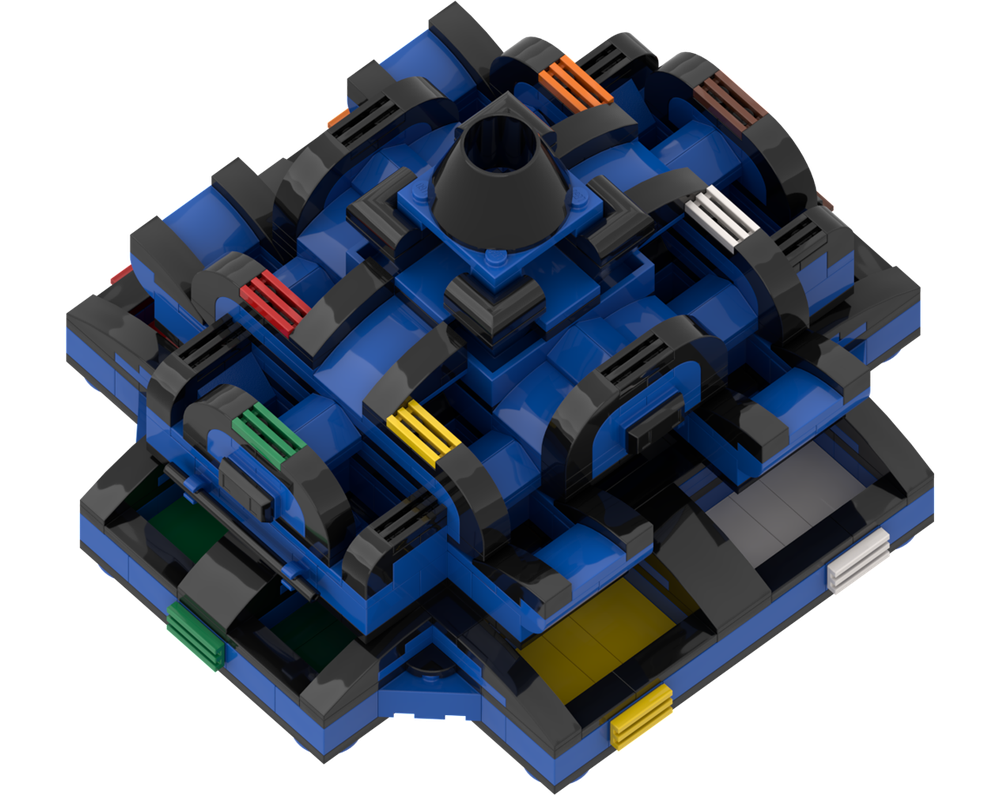 LEGO MOC Kinetic Color Picker by VDWWD | Rebrickable - Build with LEGO