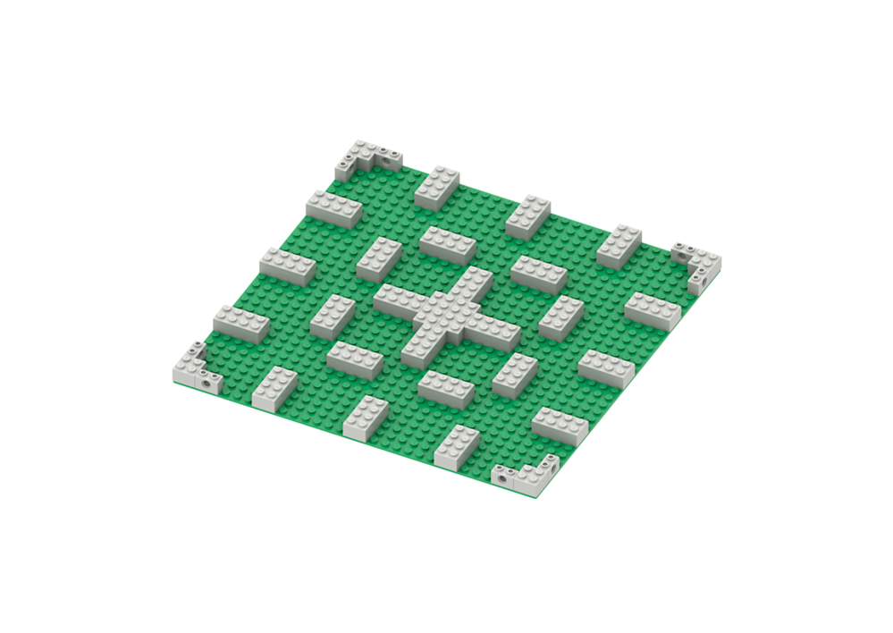 LEGO MOC MILS Baseplate 32 x 32 by Br1ckD3sign | Rebrickable - Build ...