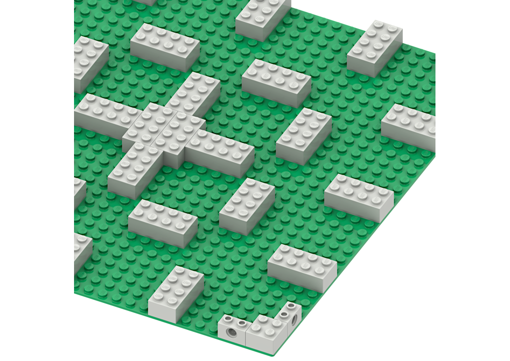 LEGO MOC MILS Baseplate 32 x 32 by Br1ckD3sign | Rebrickable - Build ...