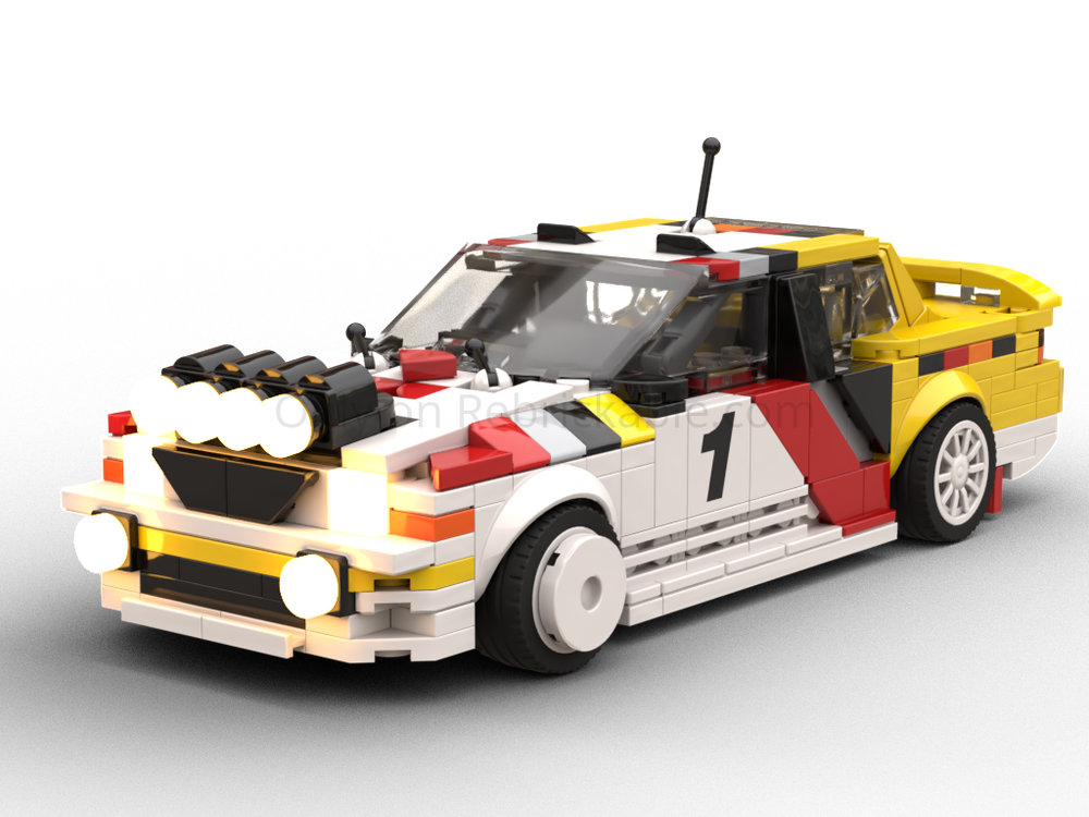 LEGO MOC Mitsubishi Galant'92-GERMANY Rally 1992 / Weber's Galant VR-4 ...