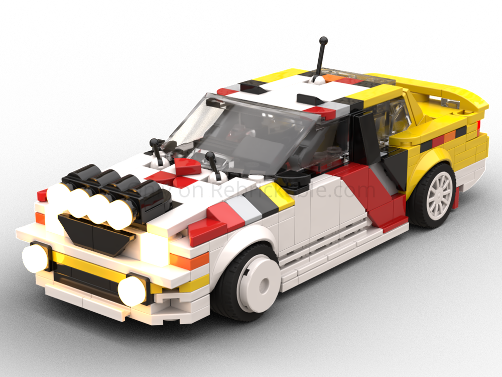 LEGO MOC Mitsubishi Galant'92-GERMANY Rally / Weber's Galant VR-4 ...