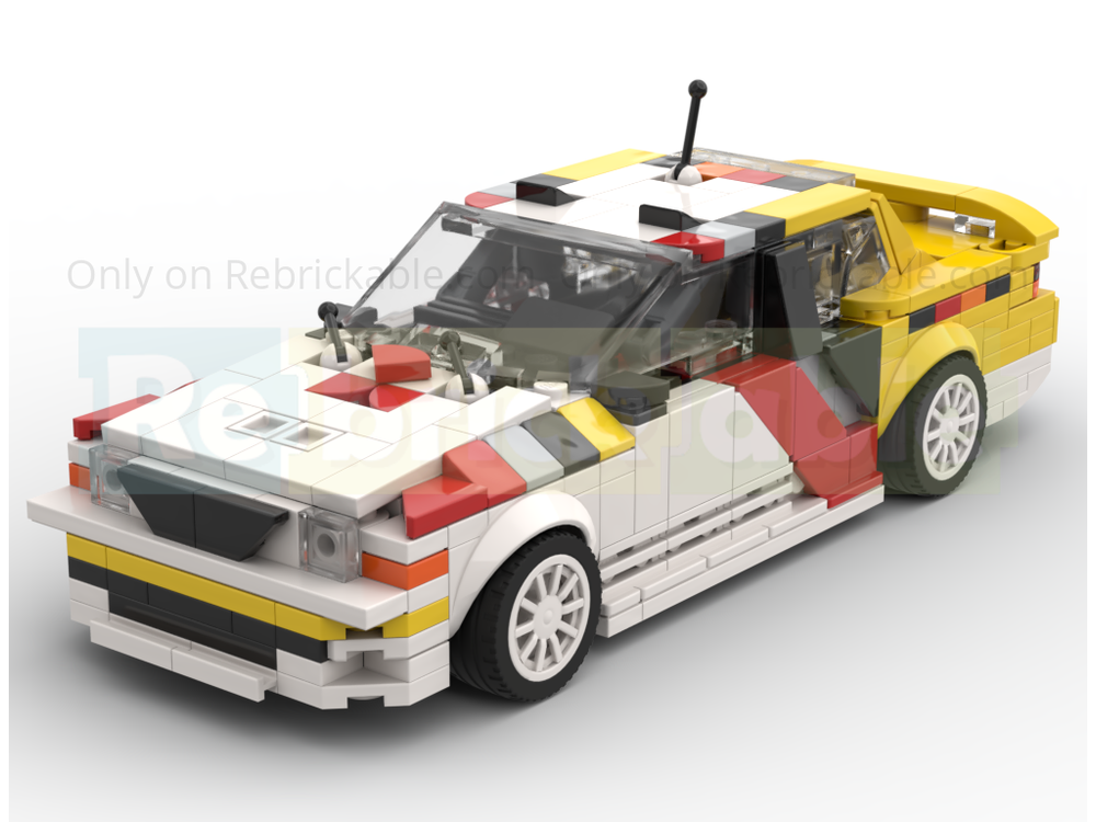 LEGO MOC Mitsubishi Galant'92-GERMANY Rally / Weber's Galant VR-4 ...