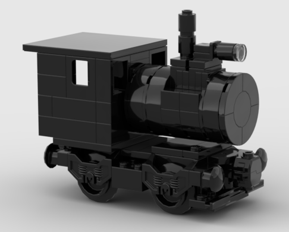LEGO MOC Little Mining Train by ILikeTrains2025 | Rebrickable - Build ...