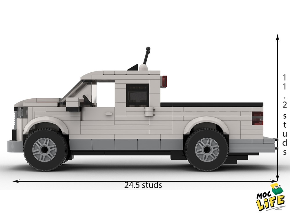LEGO MOC-22221 Toyota Tundra access cab small bed by MocLife ...