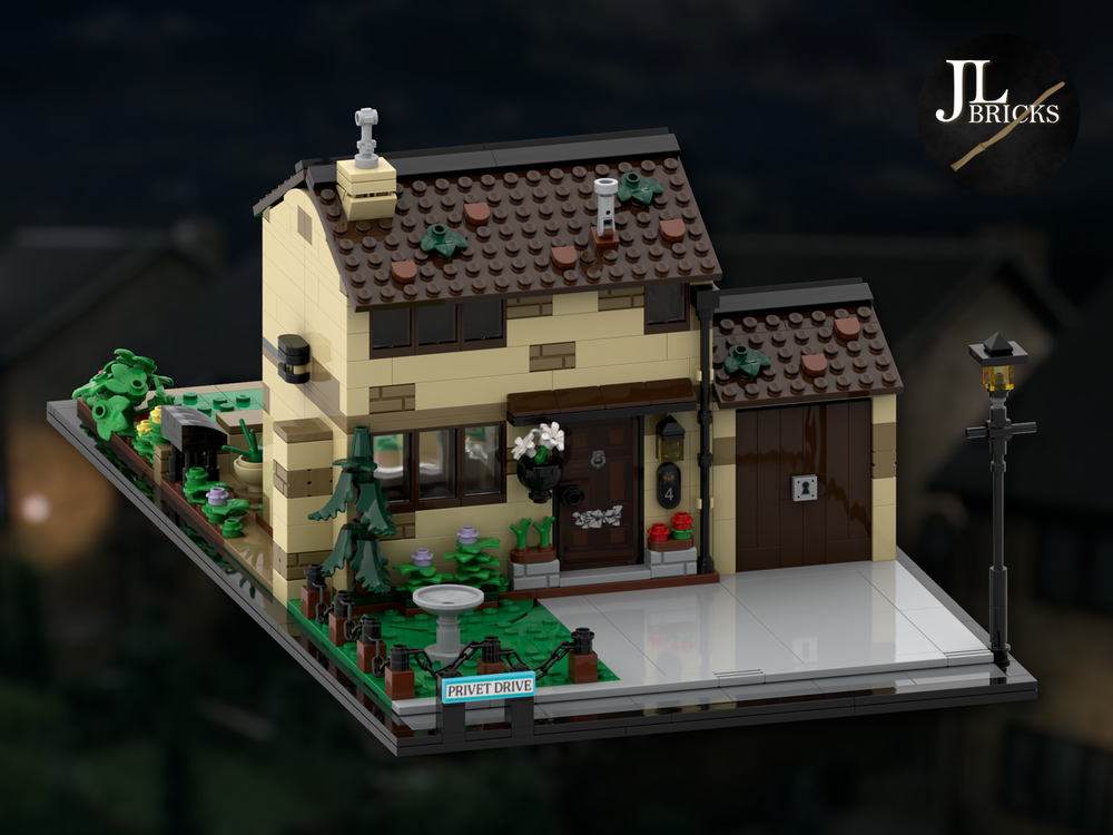 LEGO MOC 4 Privet Drive Expansion (2025) by JL.Bricks | Rebrickable ...
