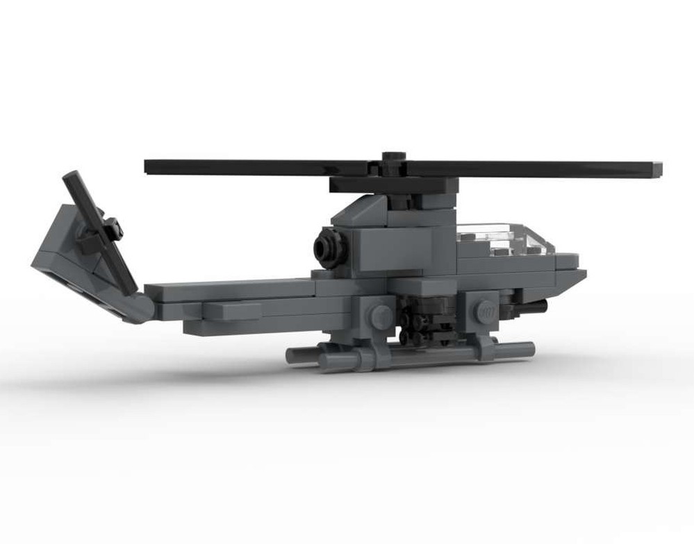 LEGO MOC AH-1G Cobra (1/110 scale) by Vincent W | Rebrickable - Build ...