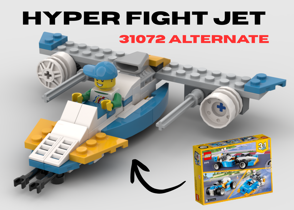 LEGO MOC 31072 - Hyper Fighter Jet by Breads_Returning | Rebrickable ...
