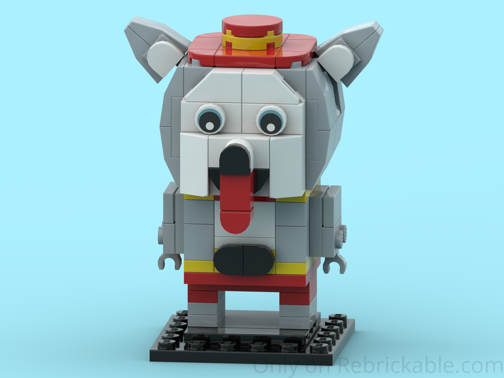 LEGO MOC-222223 Brickheadz Harvey Mascot by aa_brick_creations ...